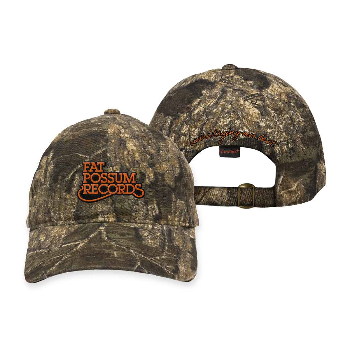 Fat Possum - Camo Fat Possum Text Hat (Camo Hat) | Fat Possum Records